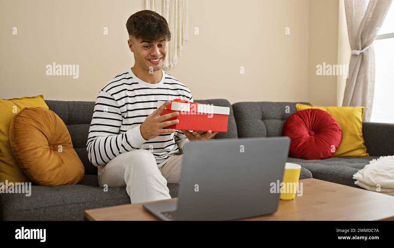 Male happily surprised hi-res stock photography and images - Alamy