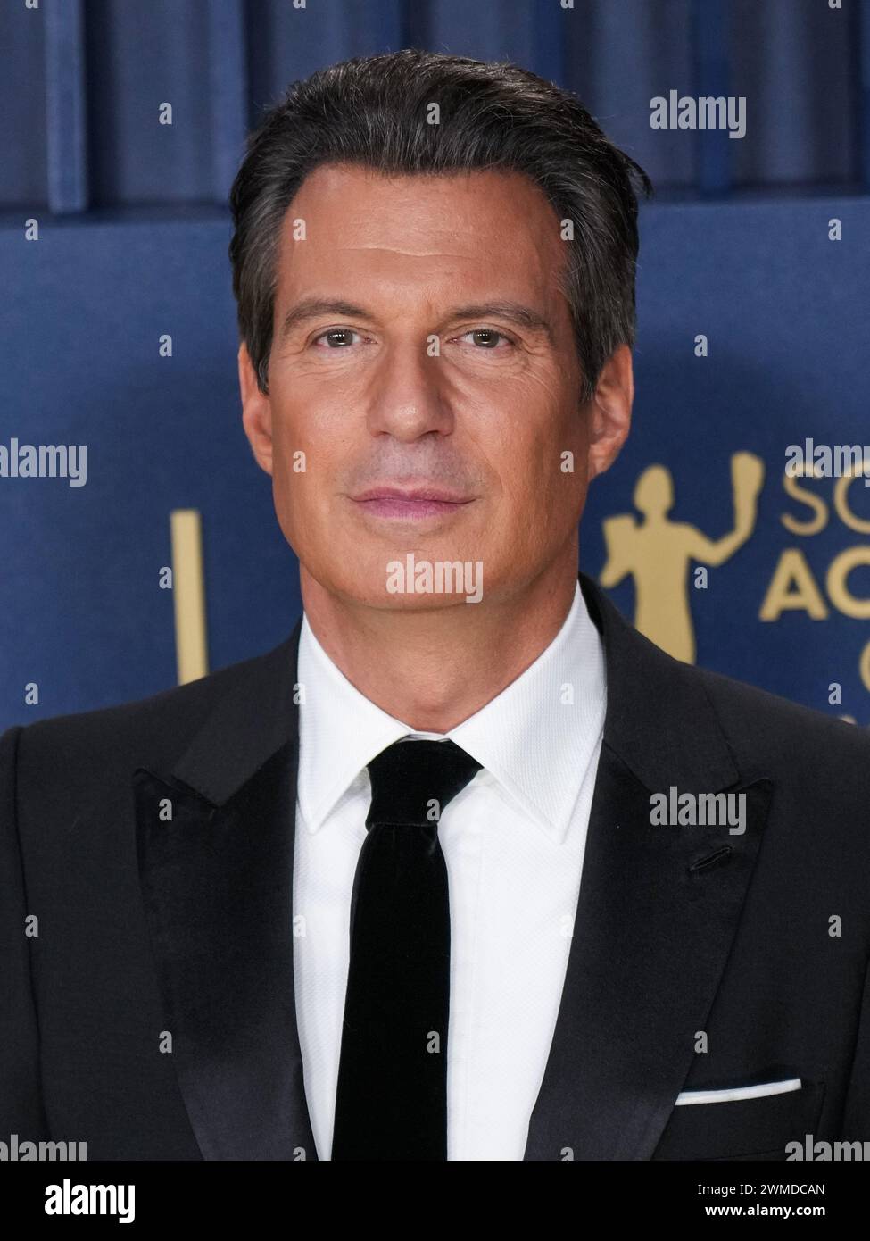 Los Angeles, USA. 24th Feb, 2024. Adam Glassman walking on the red ...