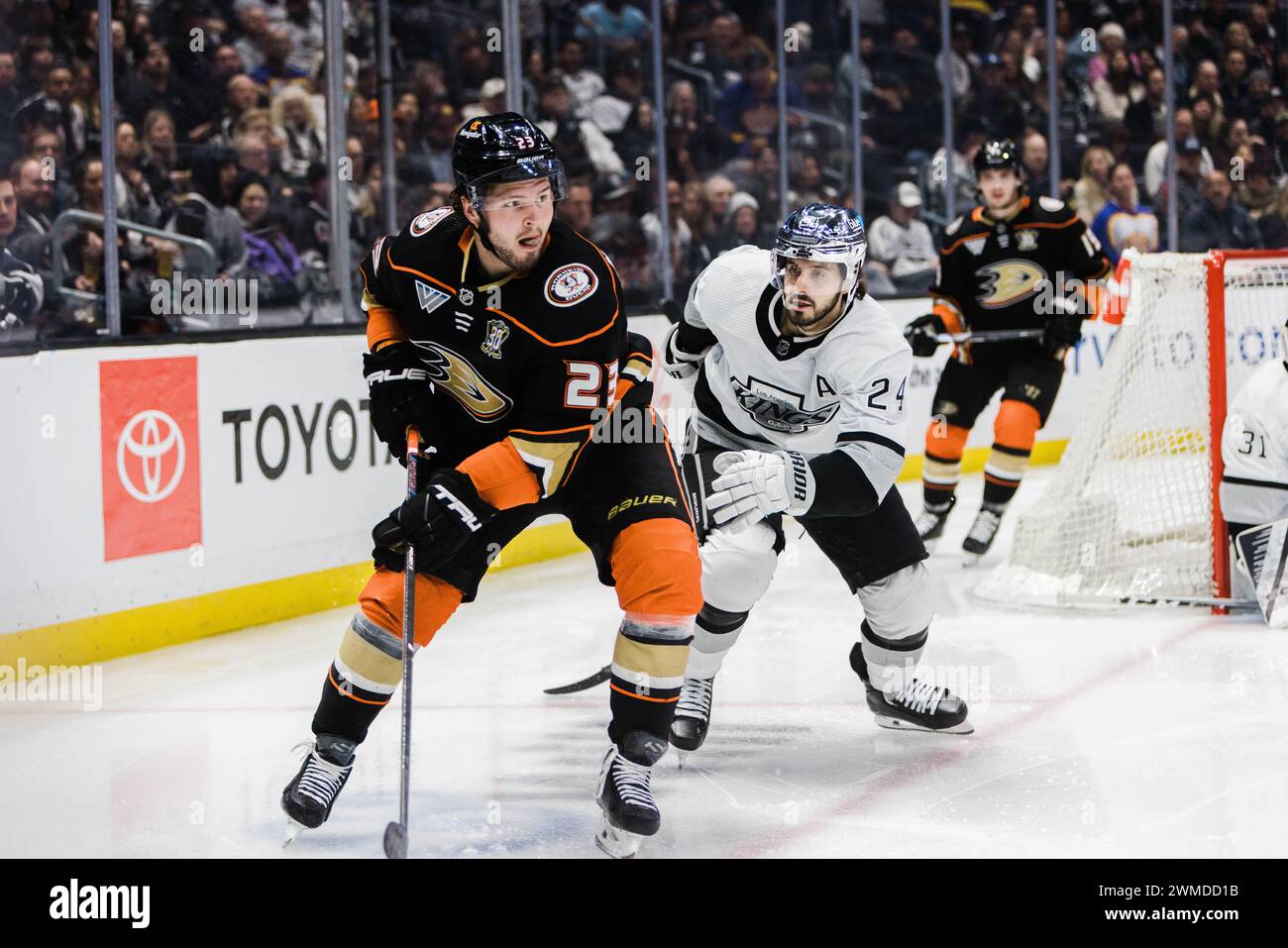 Los Angeles, California, USA. 24th Feb, 2024. PHILLIP DANAULT of the ...