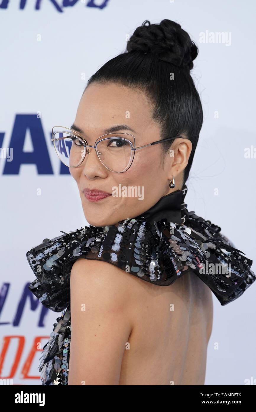 Ali Wong arrives at the Film Independent Spirit Awards on Sunday, Feb ...