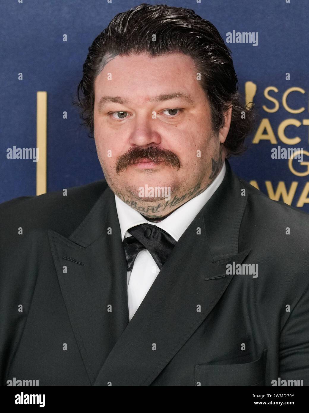 Los Angeles, USA. 24th Feb, 2024. Matty Matheson walking on the red ...