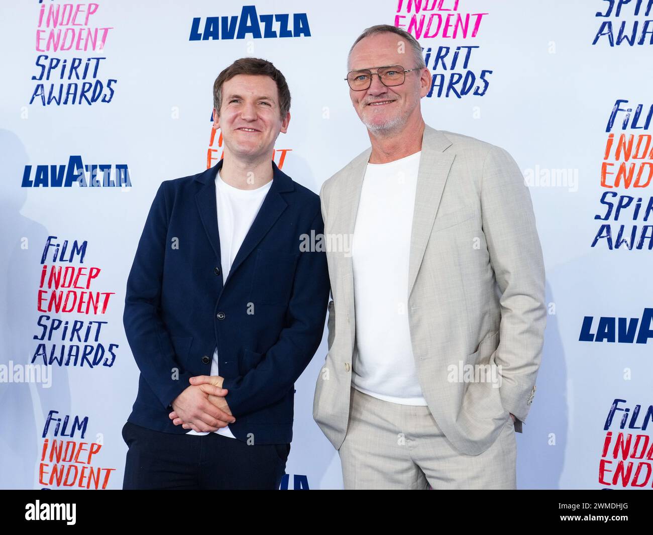 Los Angeles, USA. 25th Feb, 2024. Elliott Crosset Hove and Ingvar ...