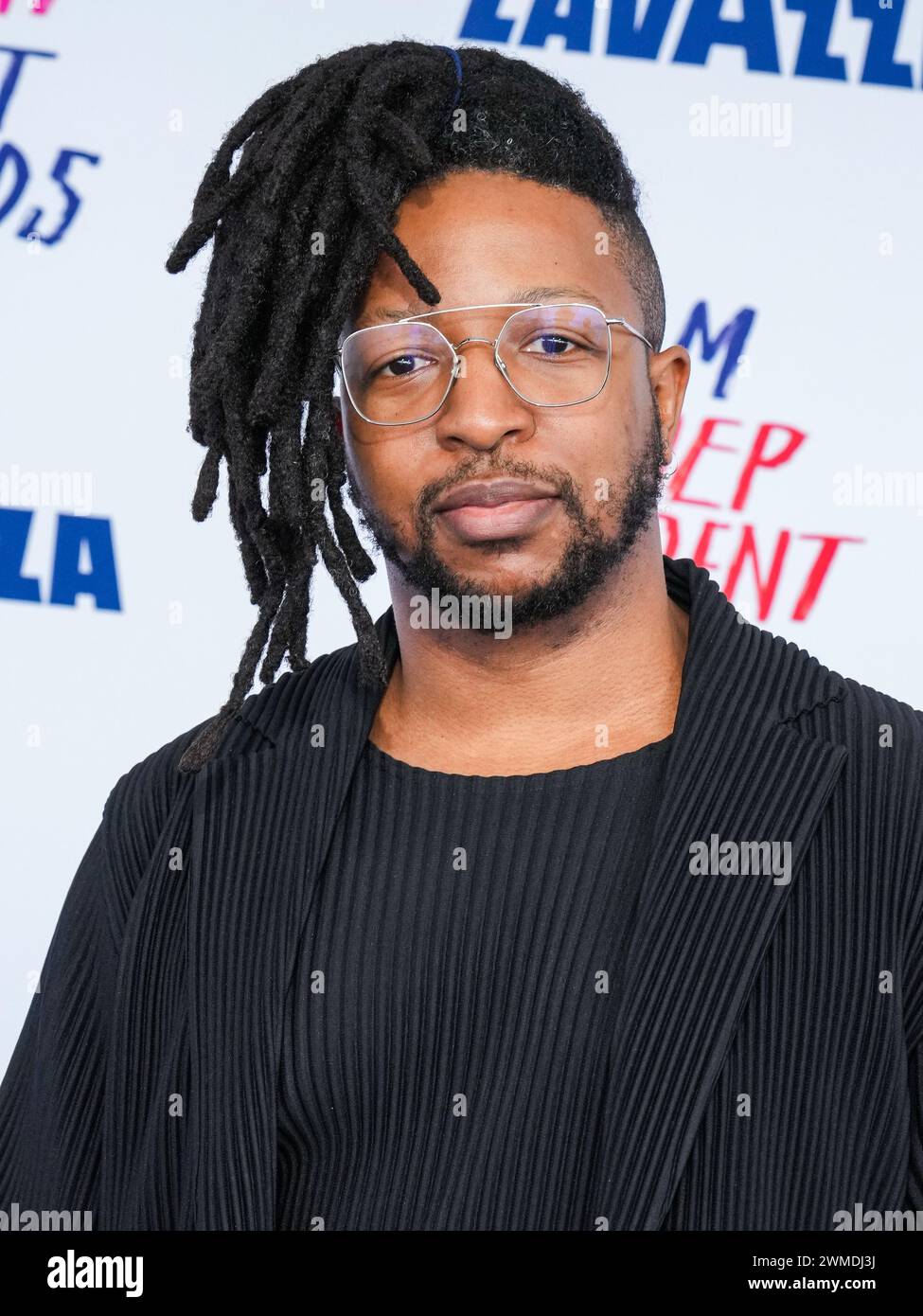 Los Angeles, USA. 25th Feb, 2024. Jomo Fray walking on the red carpet ...