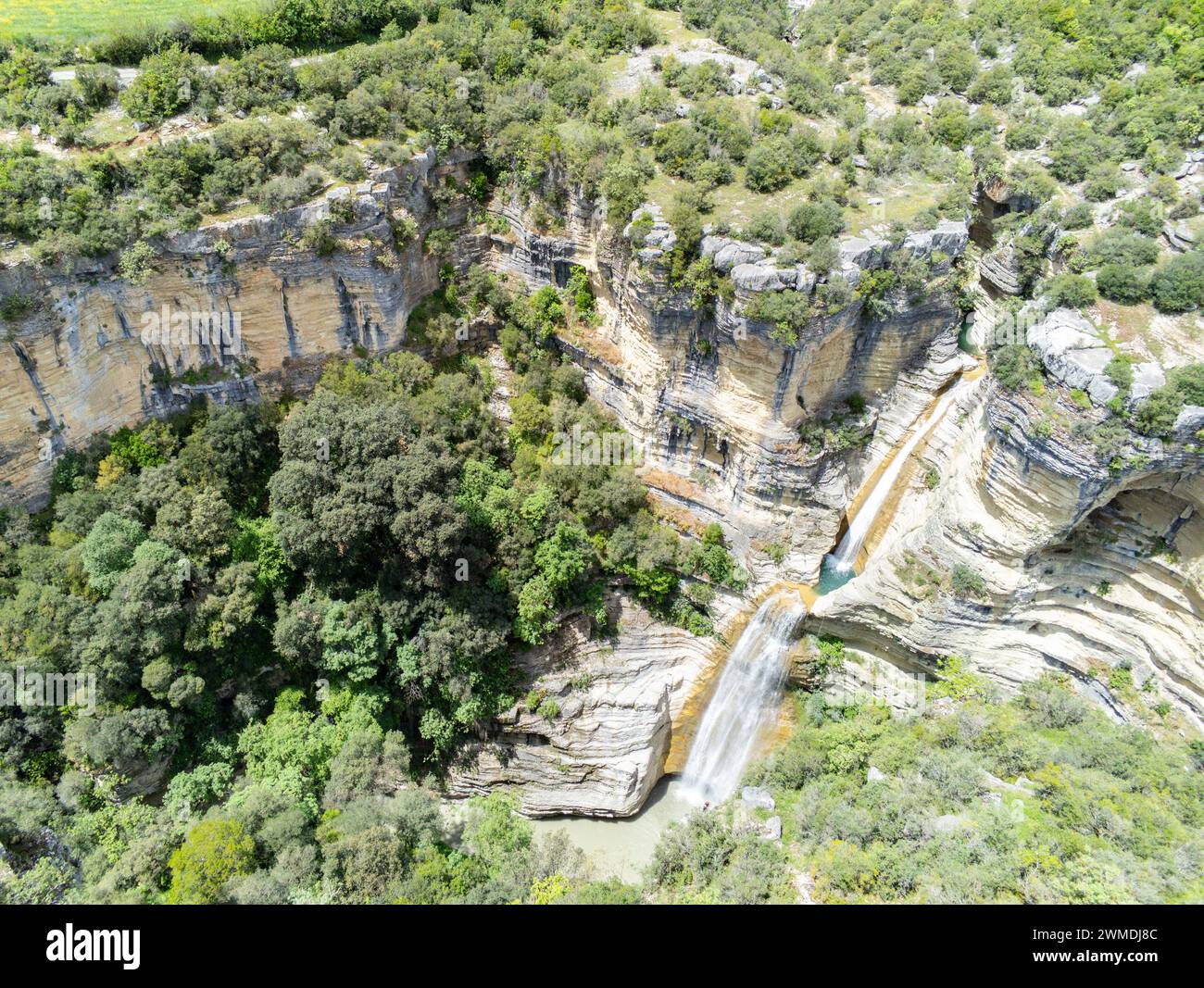 Aerial osumi canyon in albania hi-res stock photography and images - Alamy