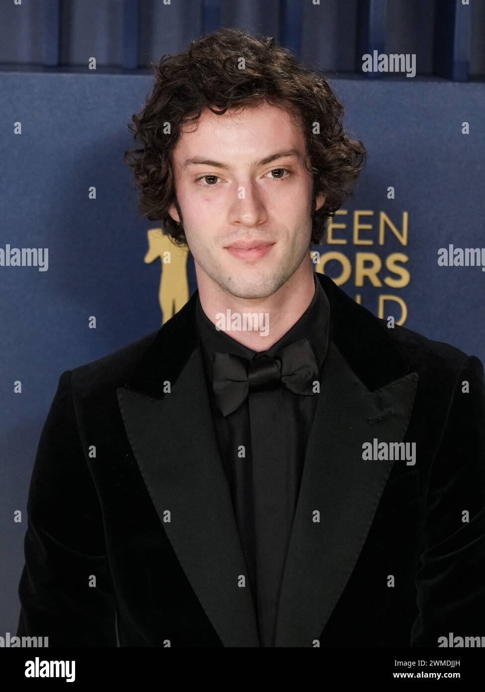 Los Angeles, USA. 24th Feb, 2024. Dominic Sessa walking on the red ...