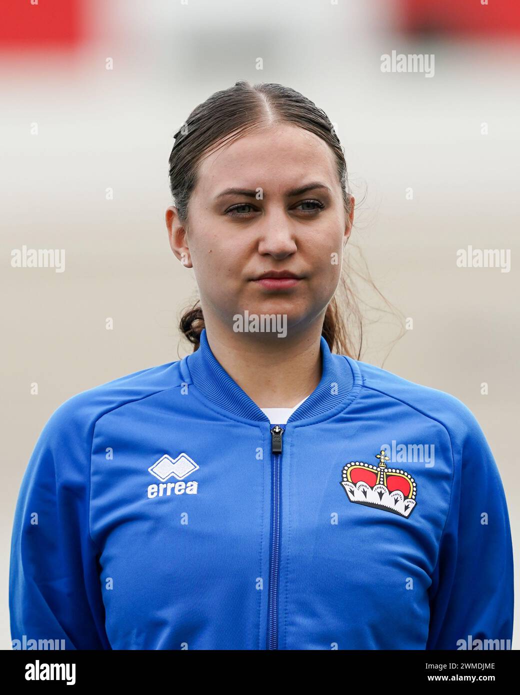 25.02.2024, Gibraltar, Victoria Stadium, Friendly: Gibraltar ...