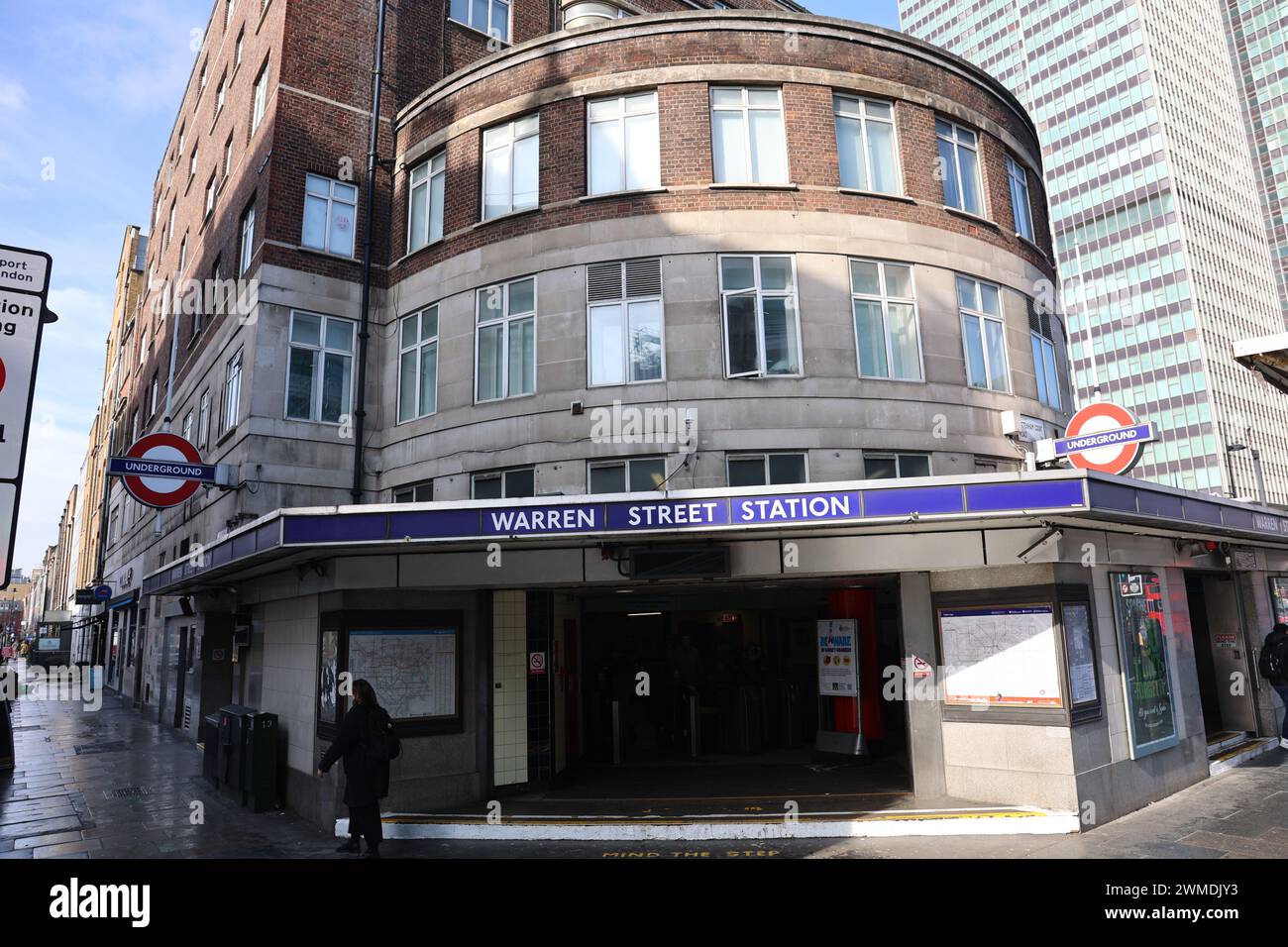 Warren Street, London Underground Station Stock Photo - Alamy