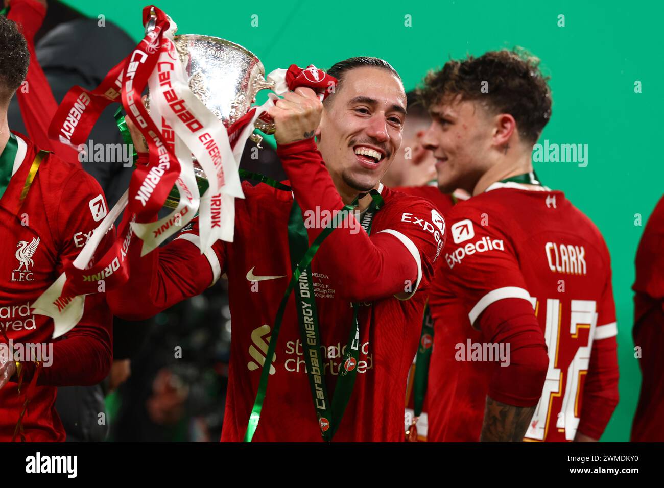 Wembley Stadium, London, UK. 25th Feb, 2024. Carabao League Cup Final ...