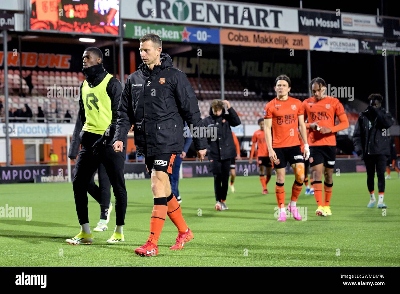 VOLENDAM - FC Volendam players after the Dutch Eredivisie match between ...