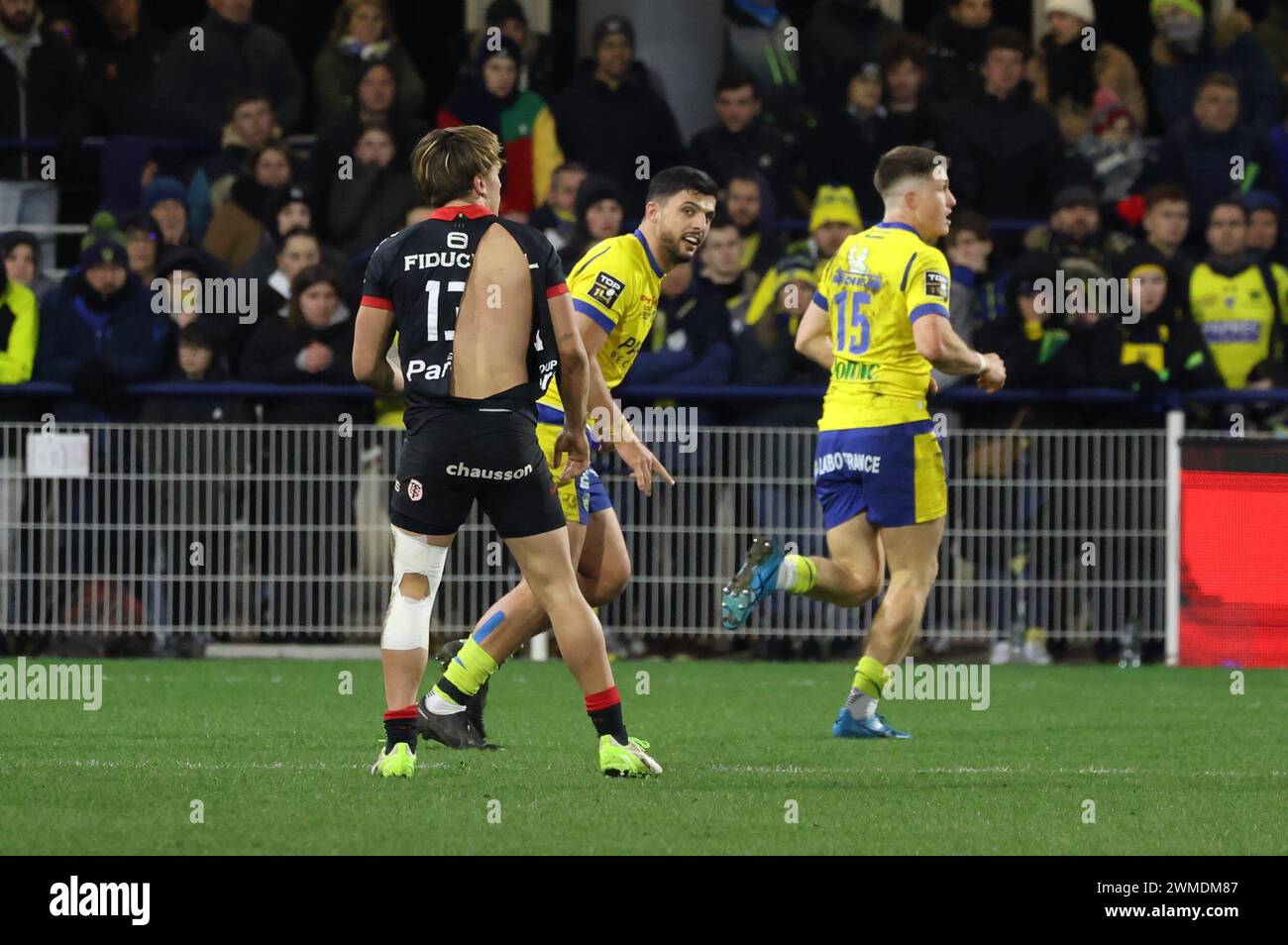 Thierry LARRET/Maxppp. Rugby Top 14 : ASM Clermont Auvergne vs Stade ...