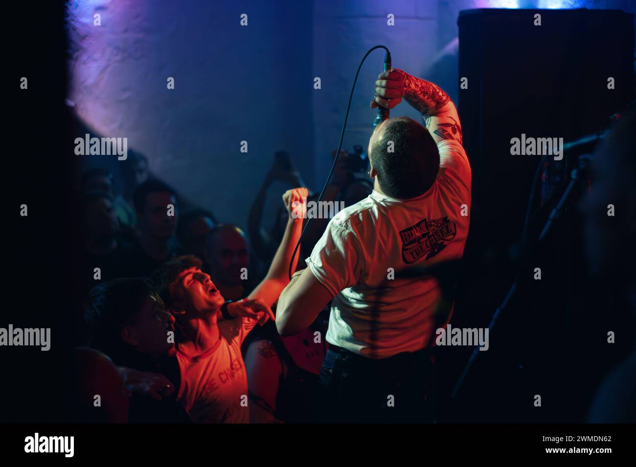 London punk band The Chisel play their live show at The Globe in ...