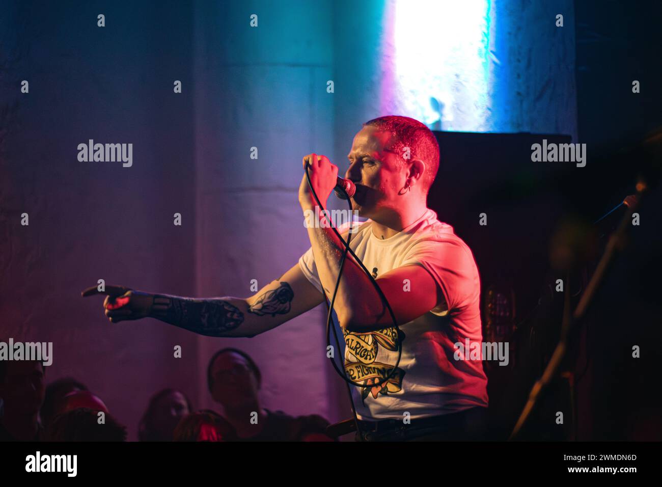 London punk band The Chisel play their live show at The Globe in ...