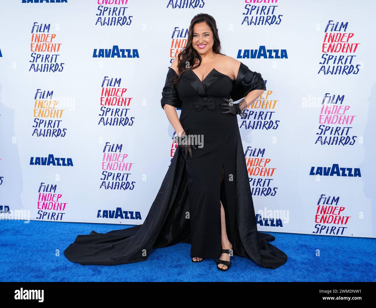 Los Angeles, USA. 25th Feb, 2024. Maria Russell walking on the red ...