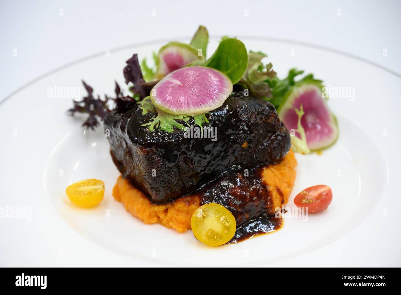 Short Rib (Costillar) at the Iguana Restaurant in Casa Kimberly, a ...
