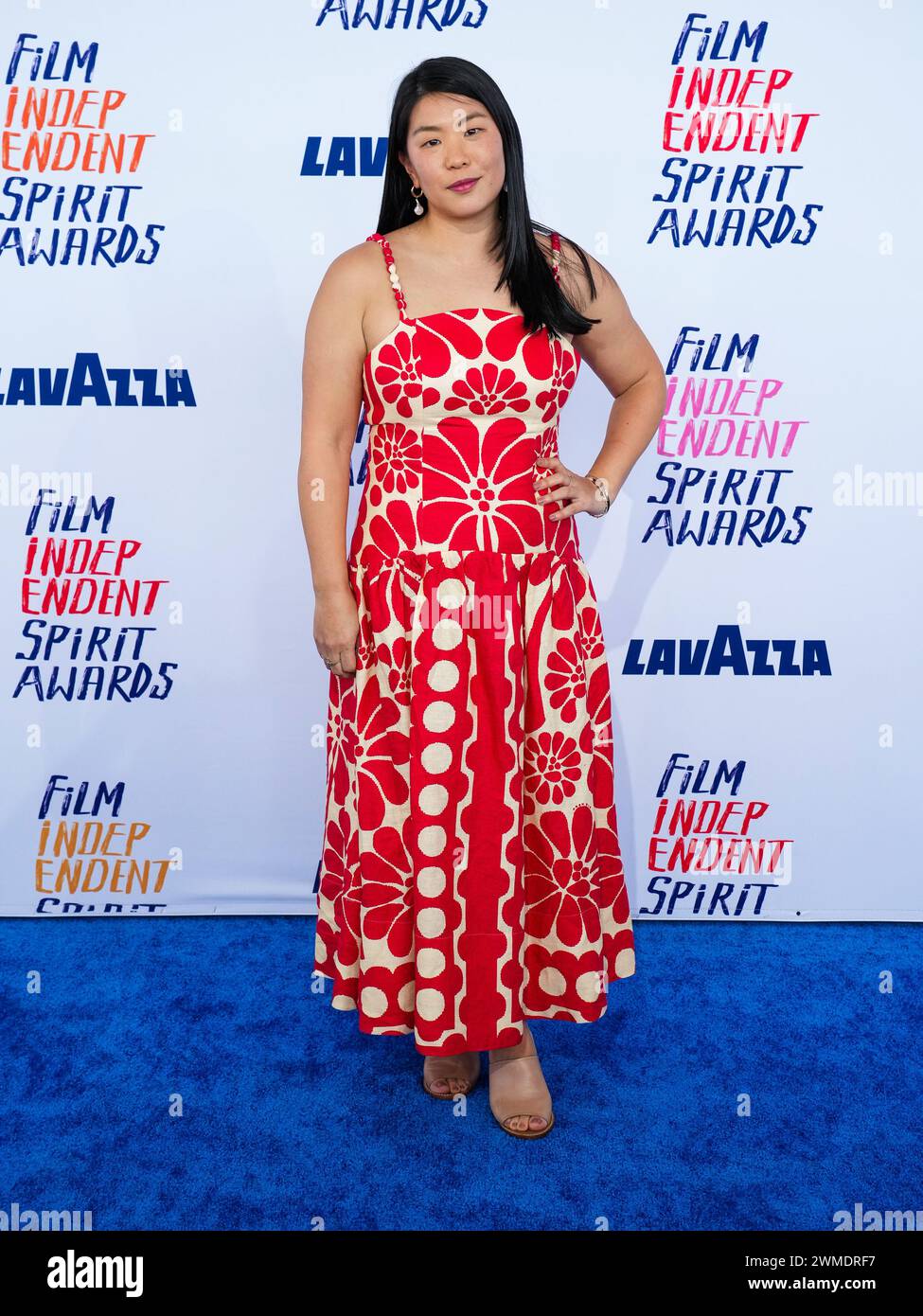 Los Angeles, USA. 25th Feb, 2024. Rachael Fung walking on the red ...