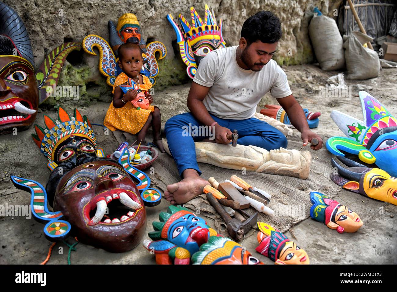 Gomira dance family hi-res stock photography and images - Alamy