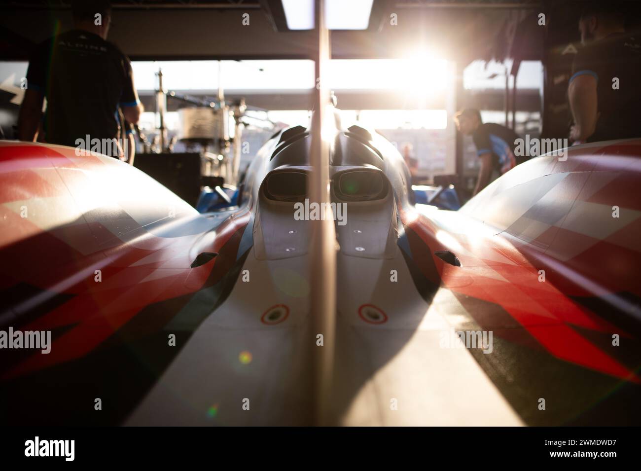 Alpine A424 during the Prologue of the 2024 FIA World Endurance ...