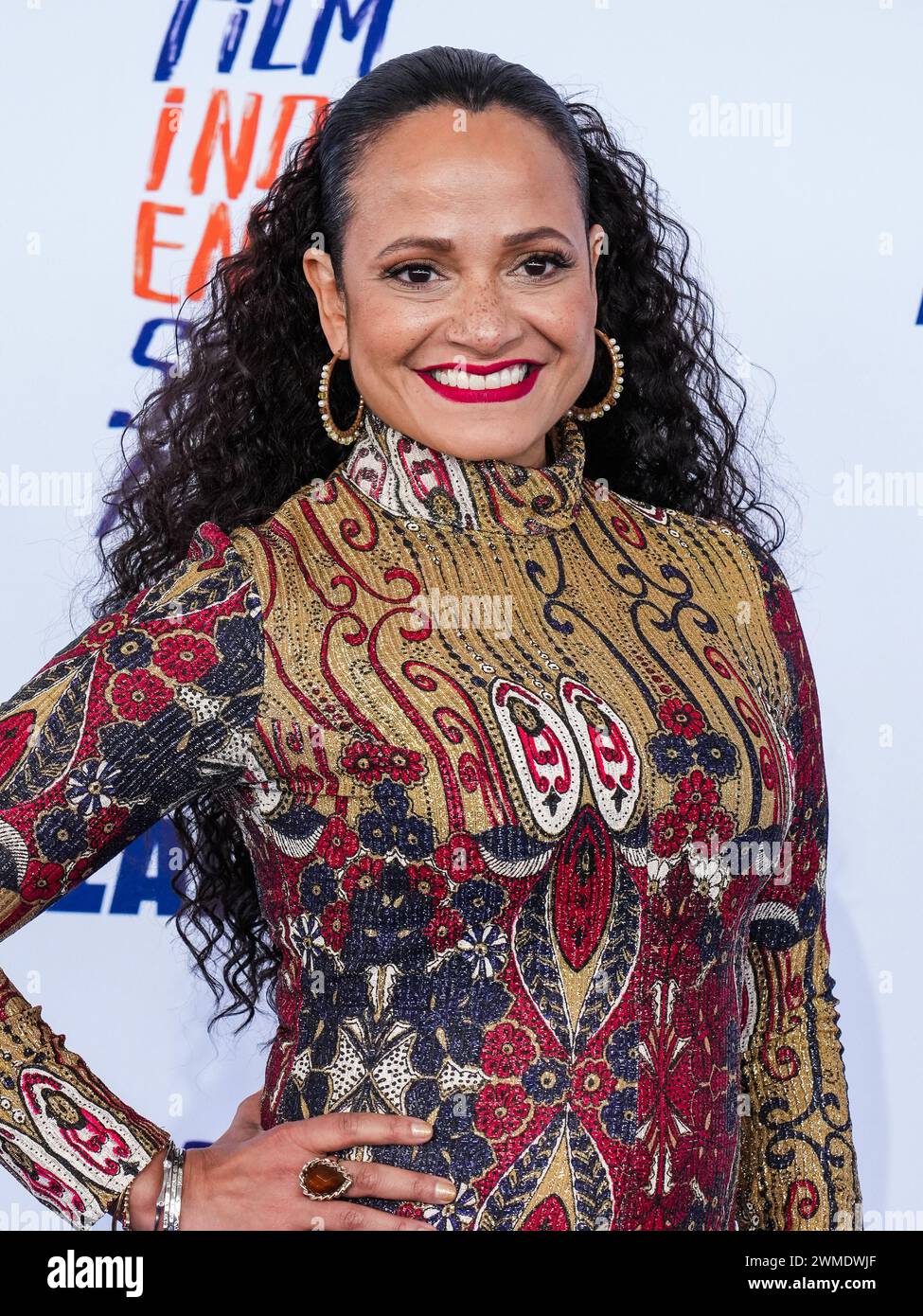 Los Angeles, USA. 25th Feb, 2024. Judy Reyes walking on the red carpet ...