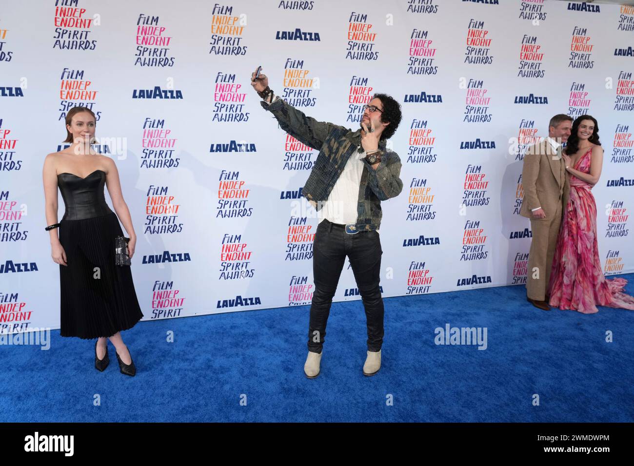 Hannah Einbinder, from left, Benny Safdie, Chris Hardwick, and Lydia ...