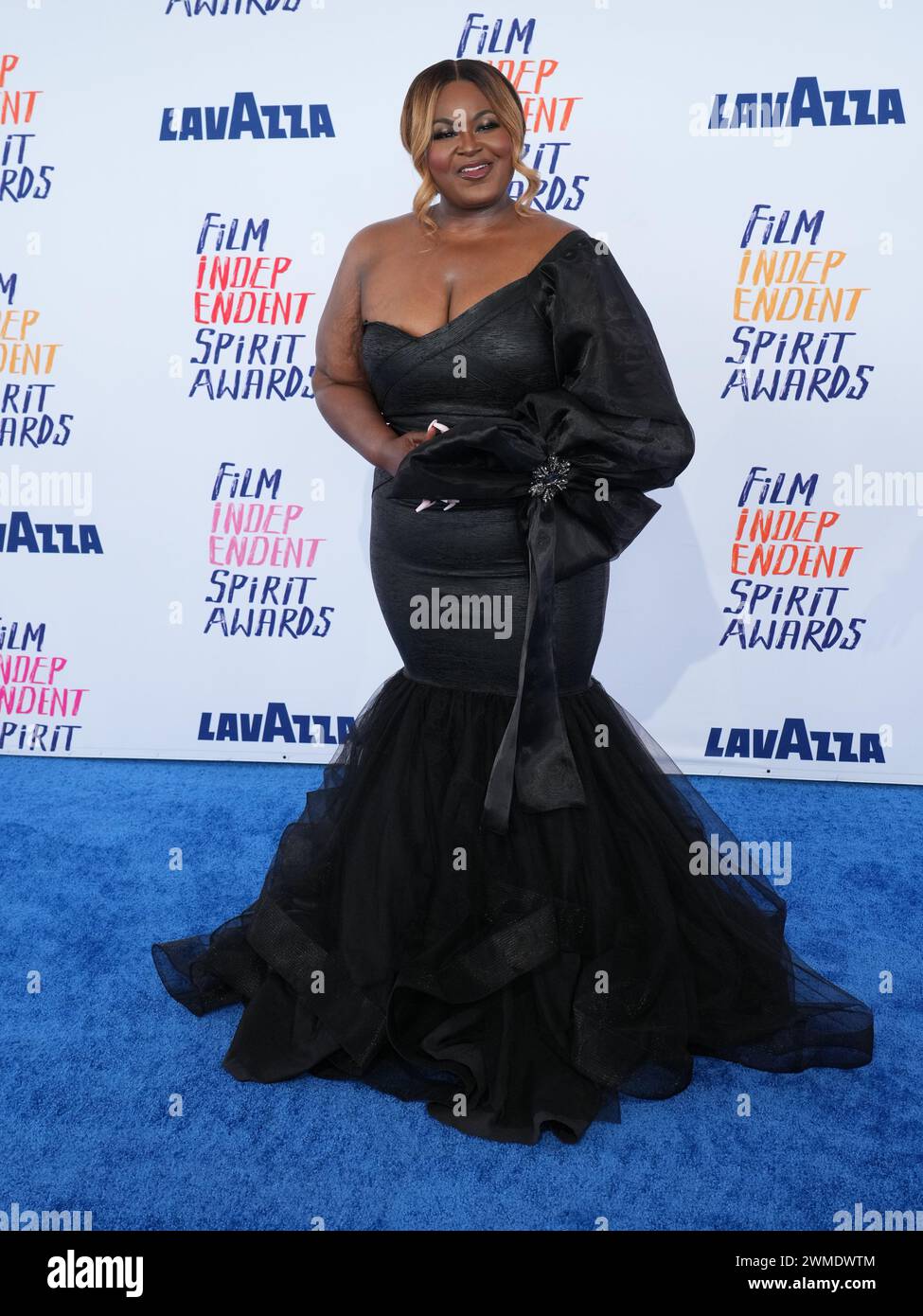 Los Angeles, USA. 25th Feb, 2024. Rashida Olayiwola walking on the red ...