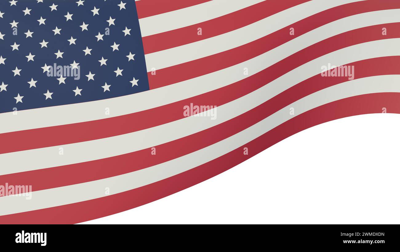 US flag. American flag on transparent background Stock Photo - Alamy