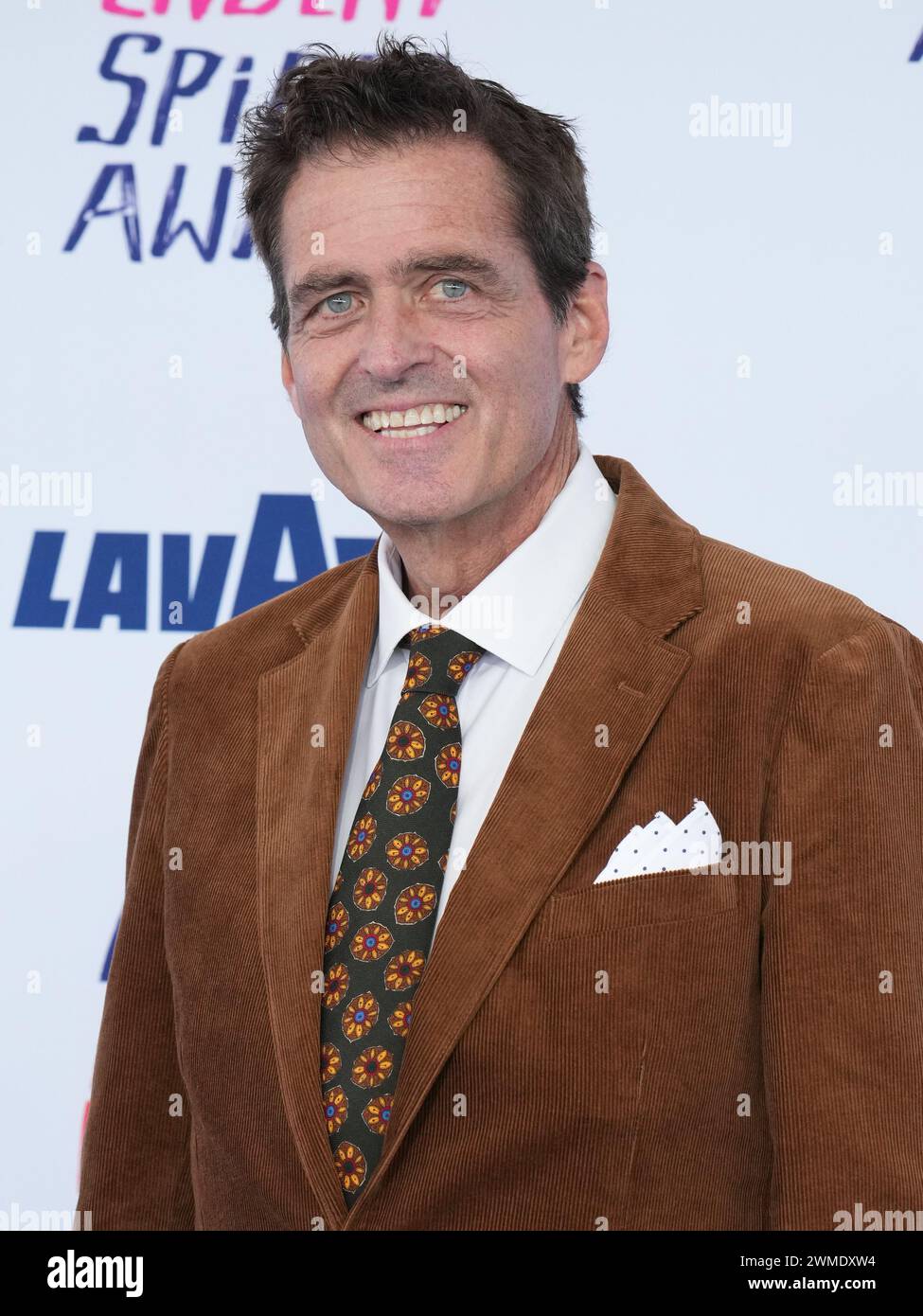 Los Angeles, USA. 25th Feb, 2024. Josh Welsh walking on the red carpet ...