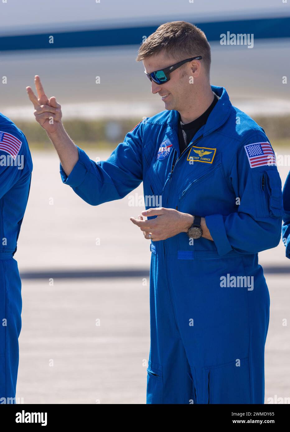 Kennedy Space Center, USA. 25th Feb, 2024. at 1:30 PM NASA Roscosmos ...