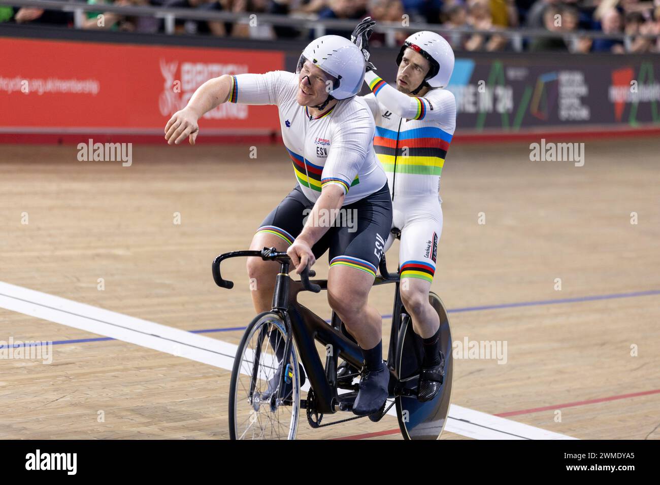 British National Track Championships 2024, Manchester, 25 February 2024 ...