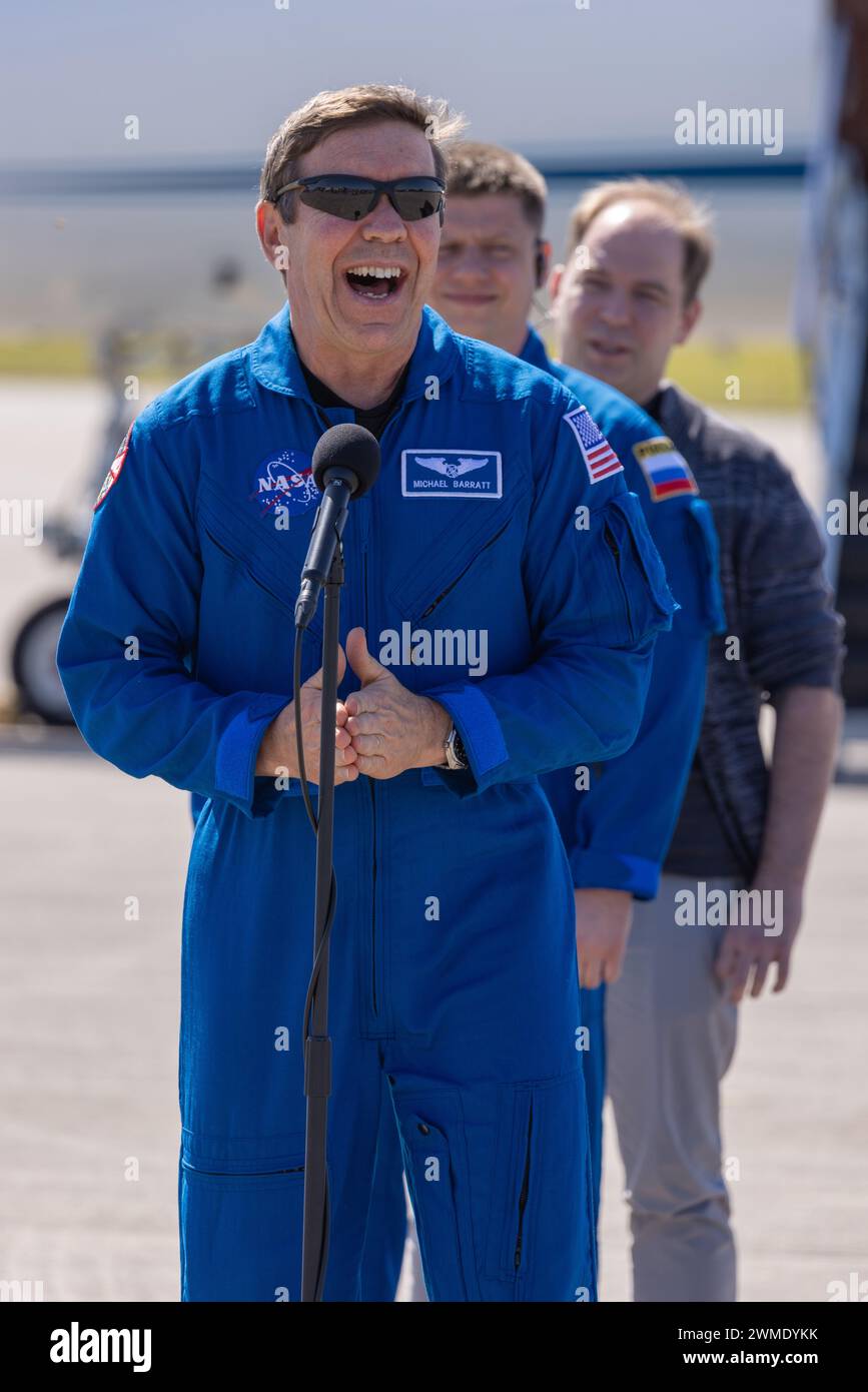 Kennedy Space Center, USA. 25th Feb, 2024. at 1:30 PM NASA Roscosmos ...