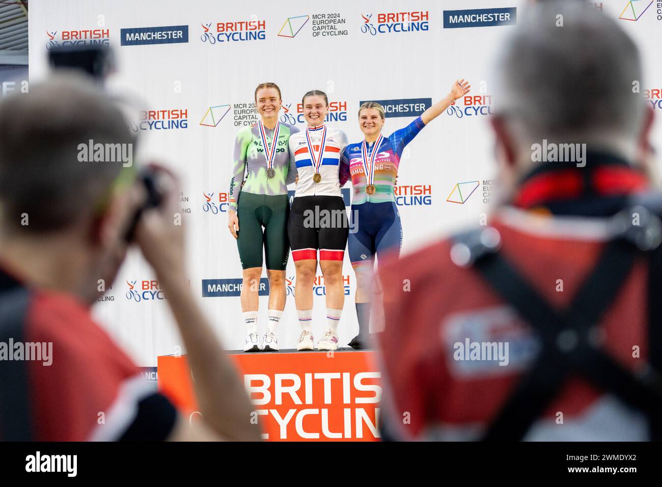 British National Track Championships 2024, Manchester, 25 February 2024 ...