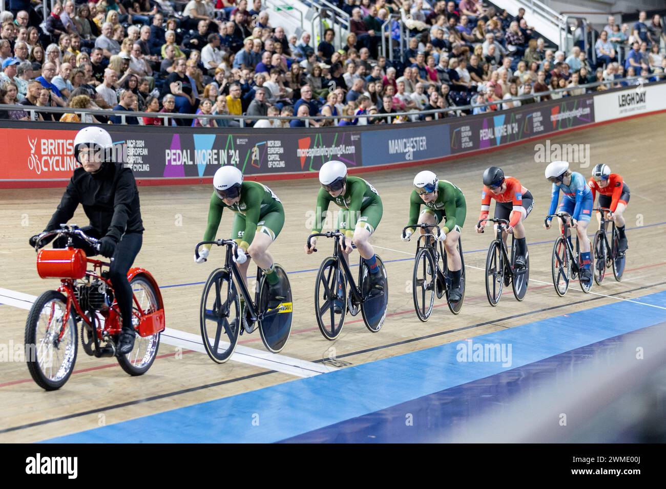 British National Track Championships 2024, Manchester, 25 February 2024 ...
