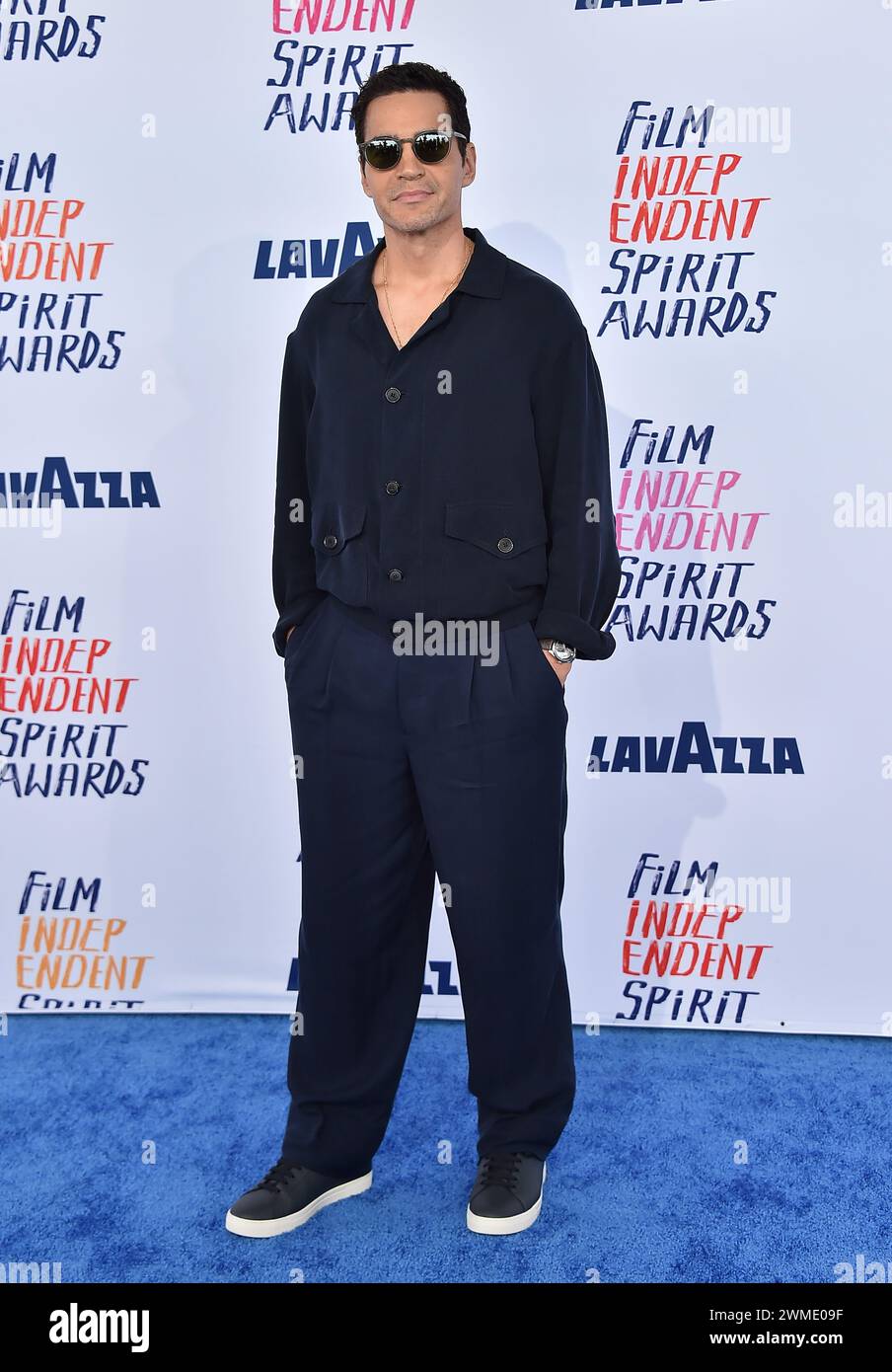 Santa Monica, USA. 25th Feb, 2024. Ramon Rodriguez arriving to the 2024 ...