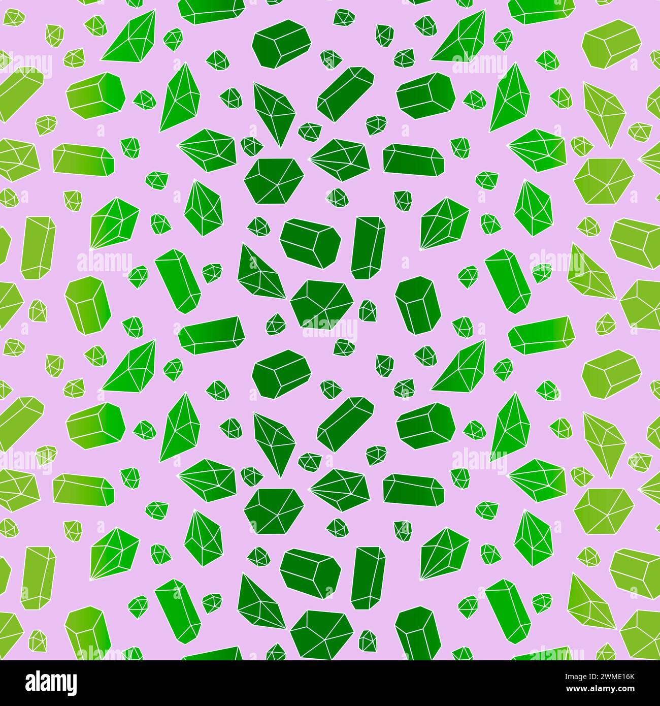 Summer cartoon geometric seamless crystals pattern for fabrics and ...