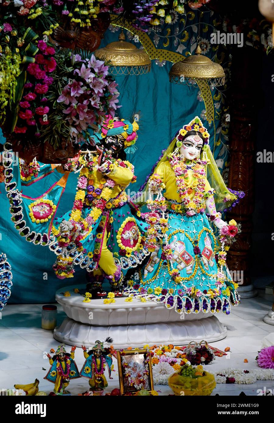 Iskcon temple noida hi-res stock photography and images - Alamy