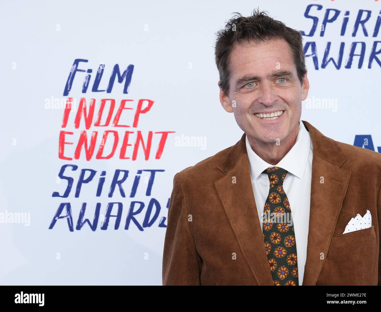 Los Angeles, USA. 25th Feb, 2024. Josh Welsh walking on the red carpet ...