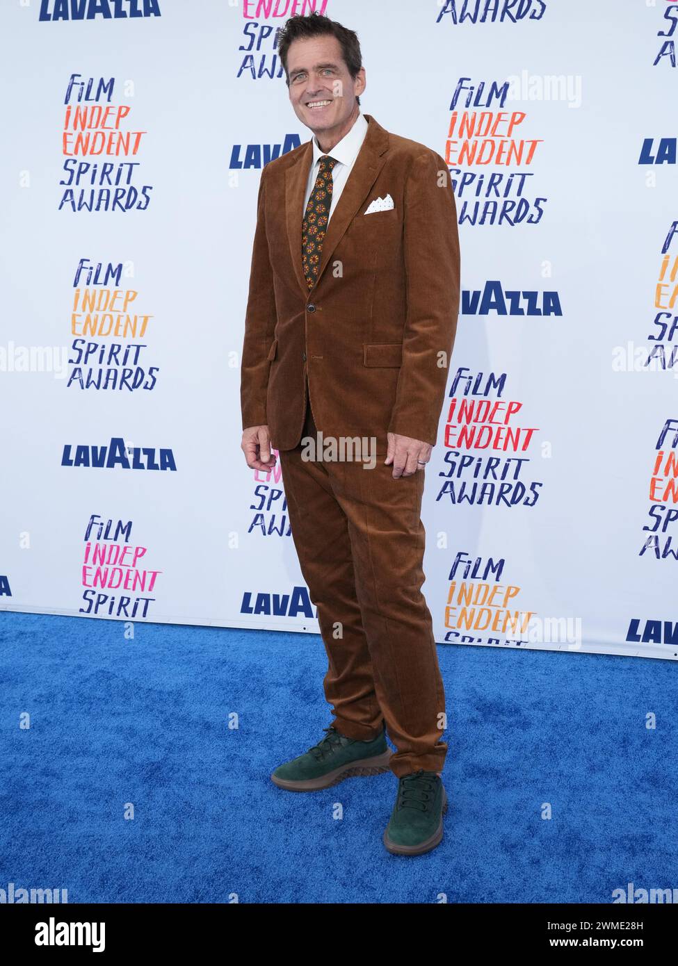Los Angeles, USA. 25th Feb, 2024. Josh Welsh walking on the red carpet ...
