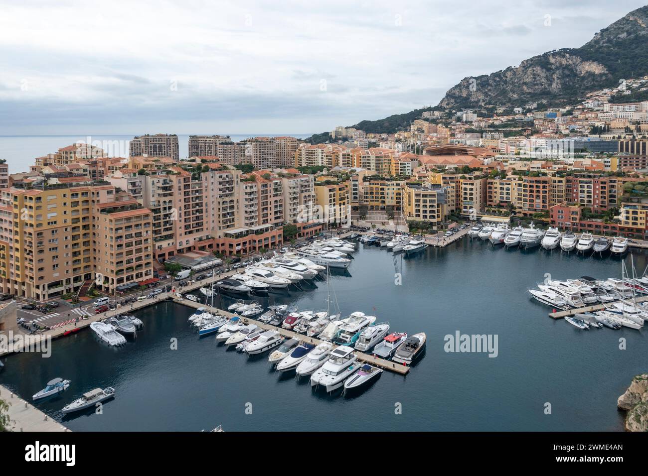 Amazing Panoramic view of city of Monte Carlo, Monaco Stock Photo - Alamy