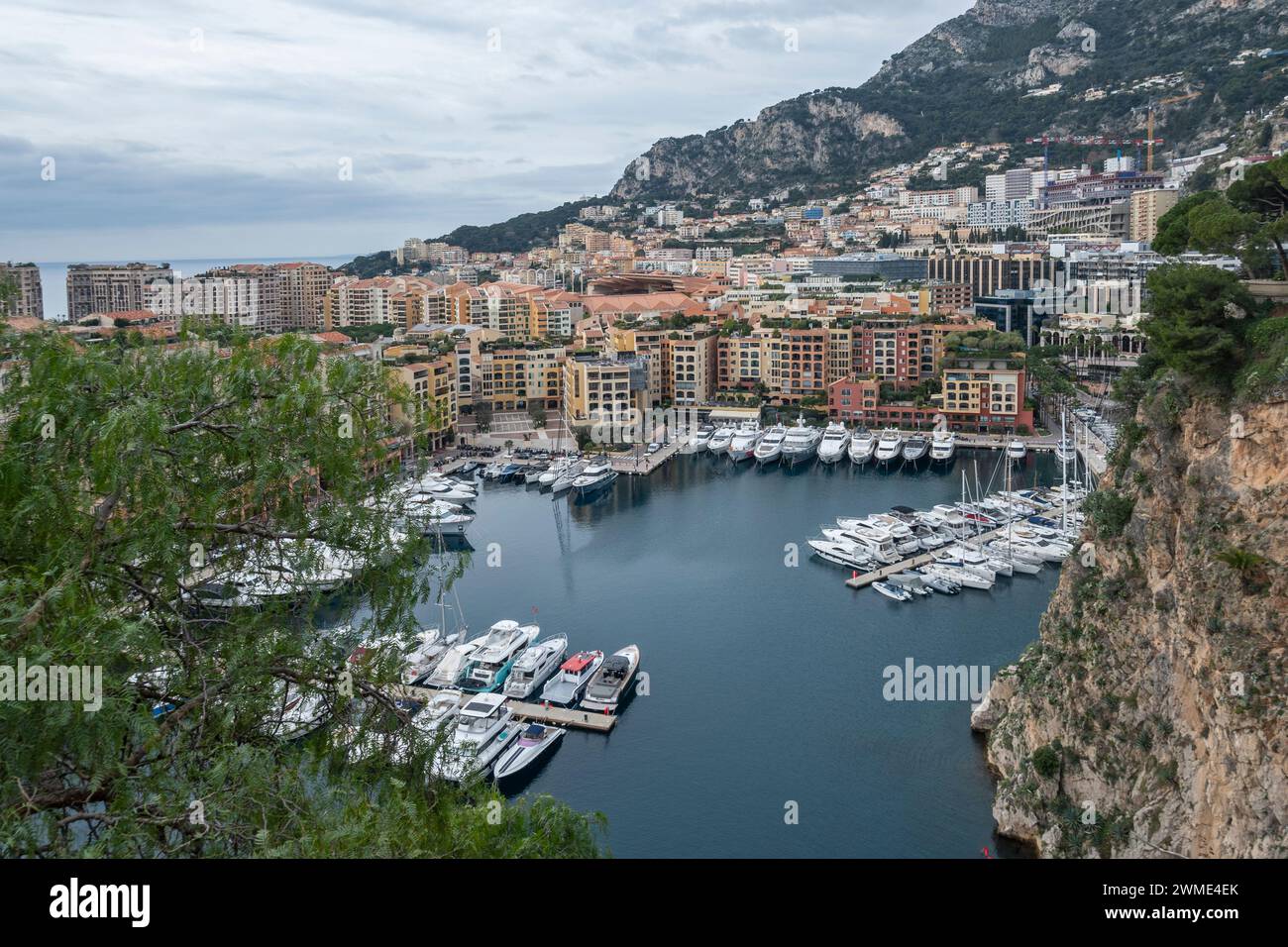 Amazing Panoramic view of city of Monte Carlo, Monaco Stock Photo - Alamy