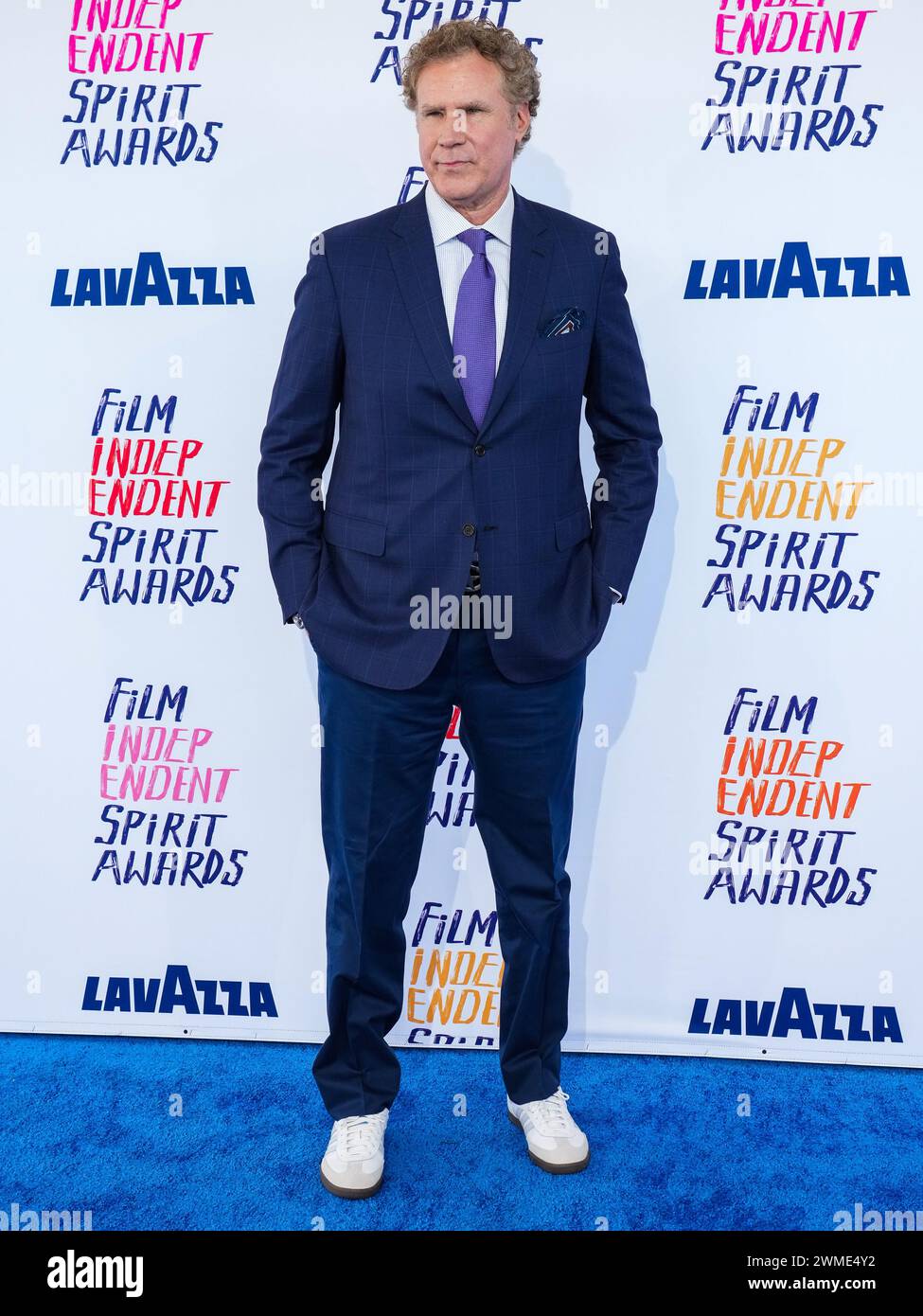 Los Angeles, USA. 25th Feb, 2024. Will Ferrell walking on the red ...