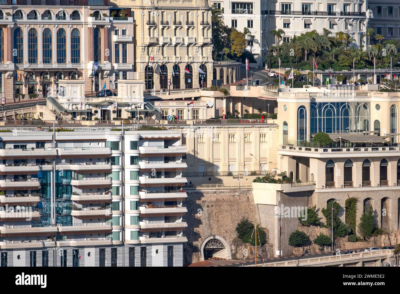 Amazing Panoramic view of city of Monte Carlo, Monaco Stock Photo - Alamy