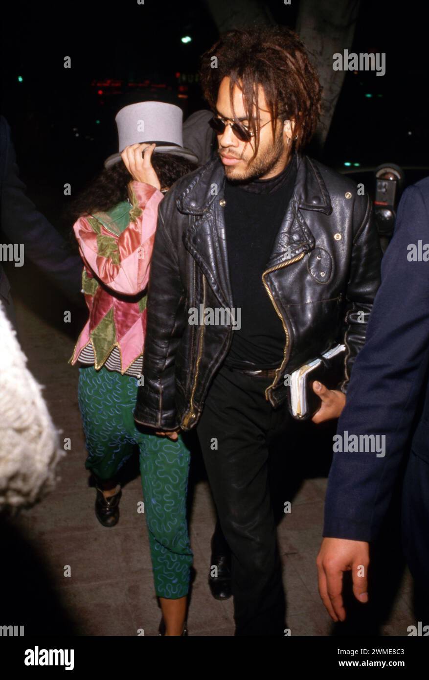 Lenny Kravitz and Lisa Bonet at "Promised Land" Premiere at Mann's ...