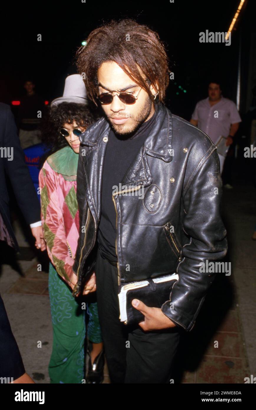 Lenny Kravitz and Lisa Bonet at "Promised Land" Premiere at Mann's ...