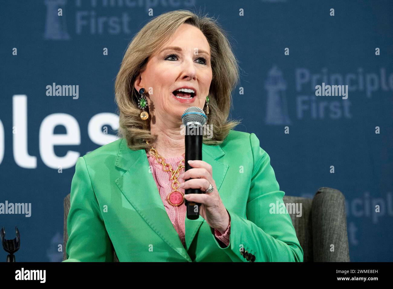 Washington, District Of Columbia, USA. 25th Feb, 2024. BARBARA COMSTOCK ...