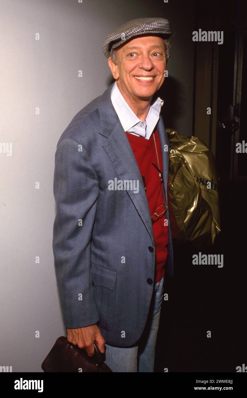 Don Knotts 1982 Credit: Ralph Dominguez/MediaPunch Stock Photo - Alamy