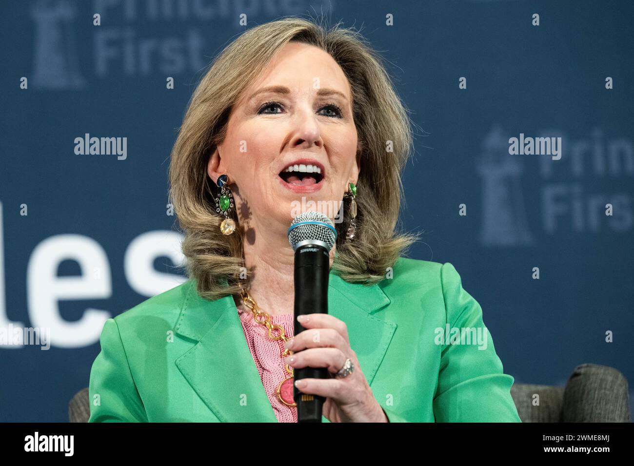 Washington, United States. 25th Feb, 2024. Barbara Comstock, Former ...
