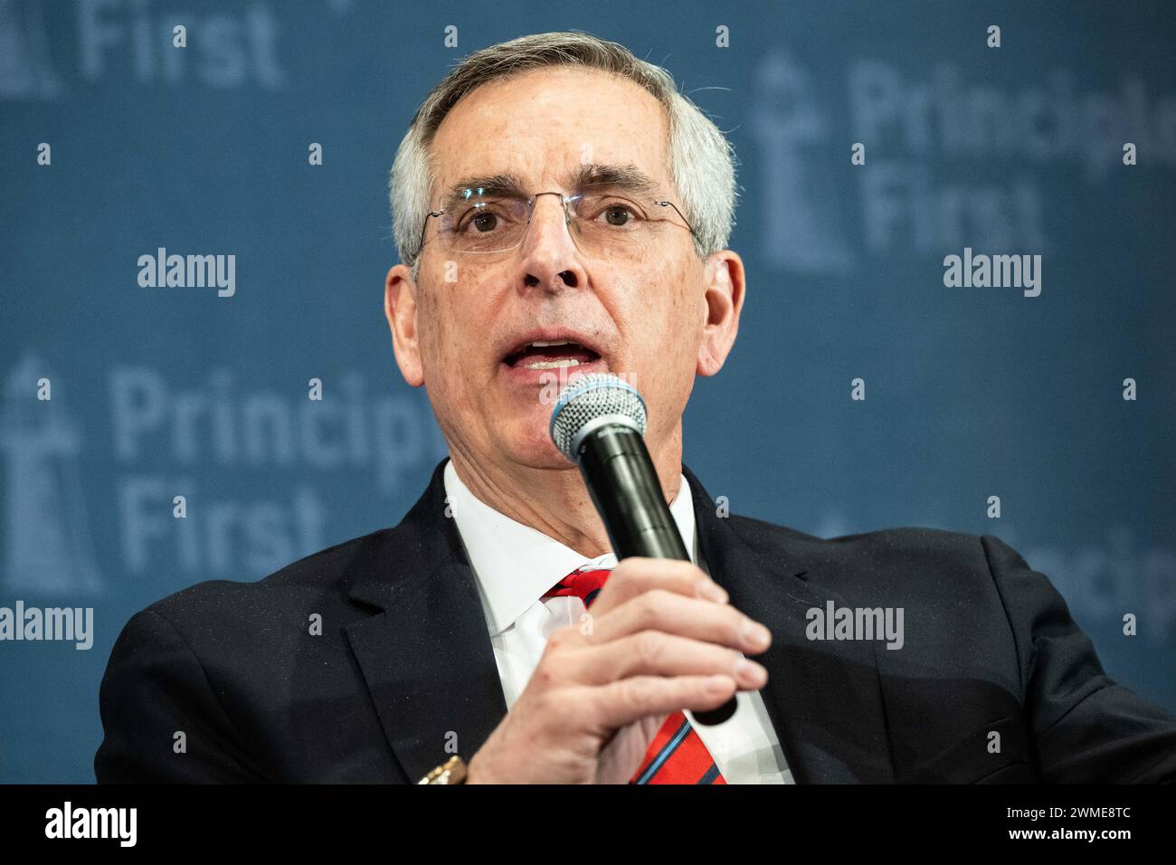 Washington, United States. 25th Feb, 2024. Brad Raffensperger ...