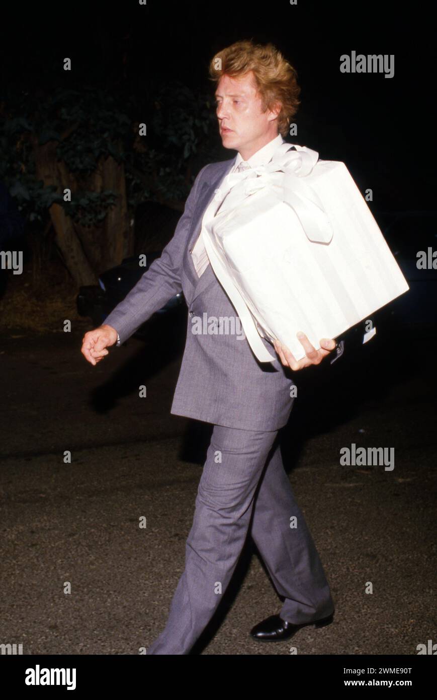 Christopher Walken August 1985 Credit: Ralph Dominguez/MediaPunch Stock ...