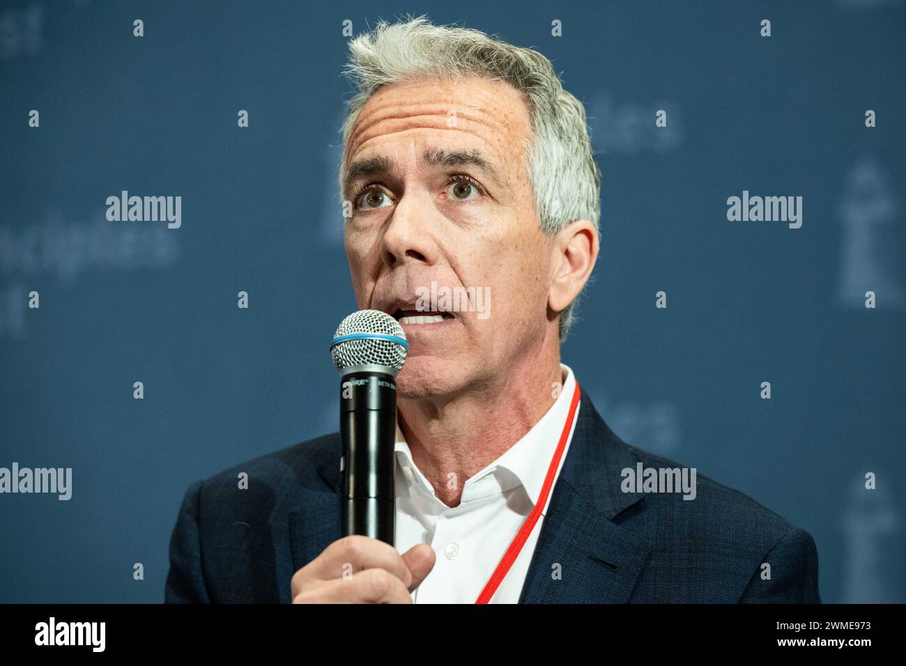 Washington, United States. 25th Feb, 2024. Joe Walsh, former U.S ...