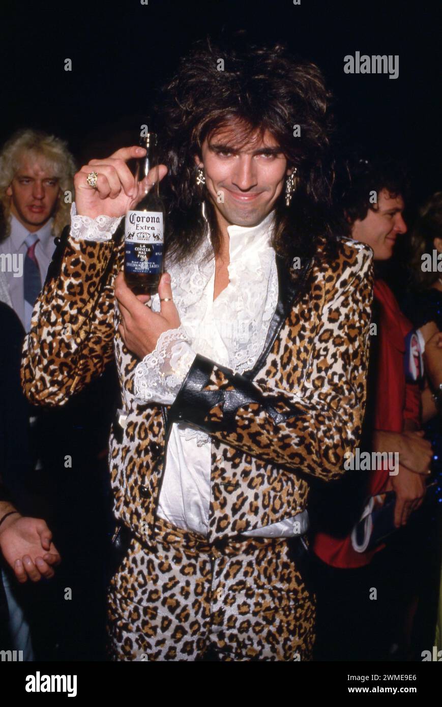 Tommy Lee 1986 Credit: Ralph Dominguez/MediaPunch Stock Photo - Alamy