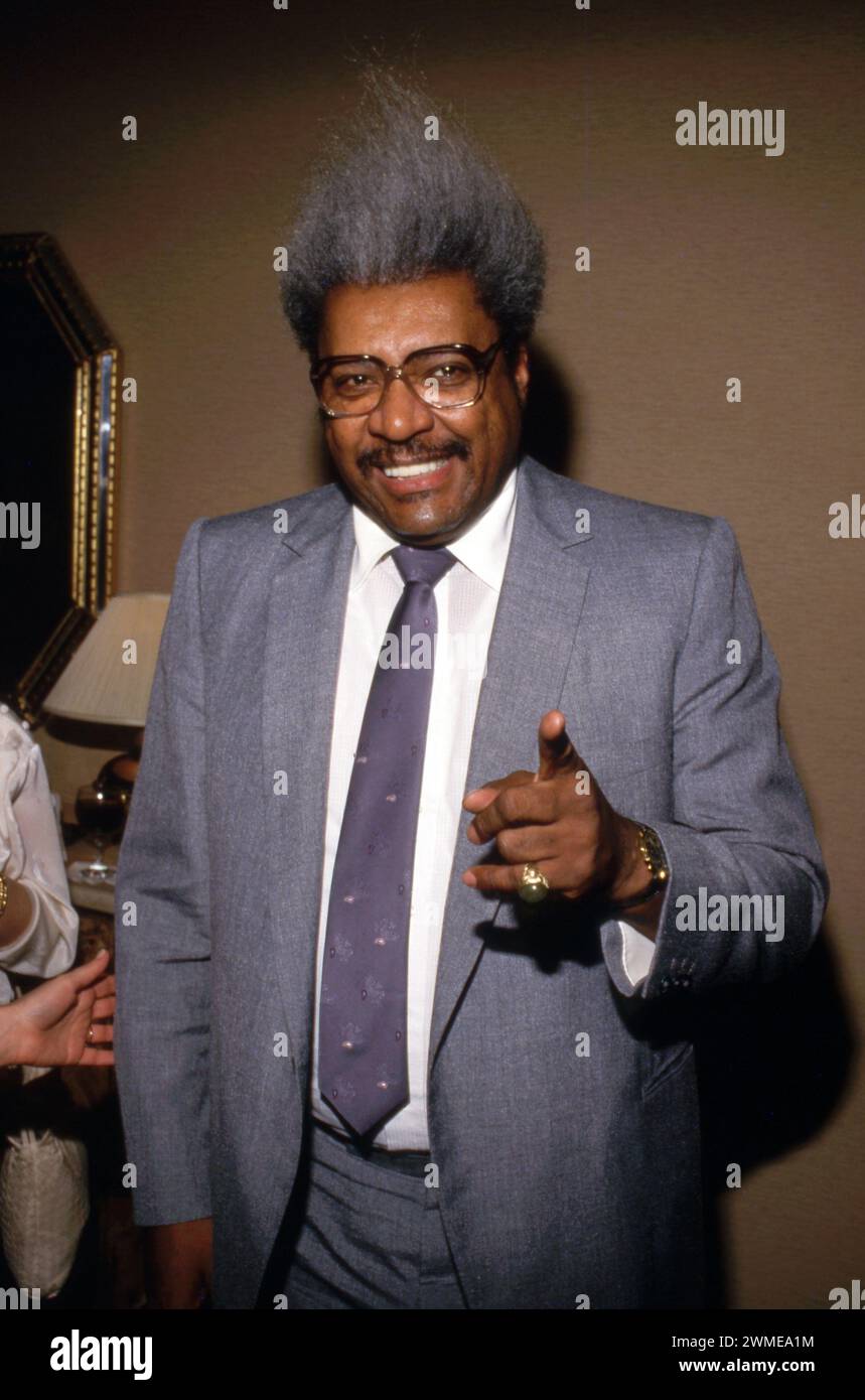 Don King Circa 1980's Credit: Ralph Dominguez/MediaPunch Stock Photo ...